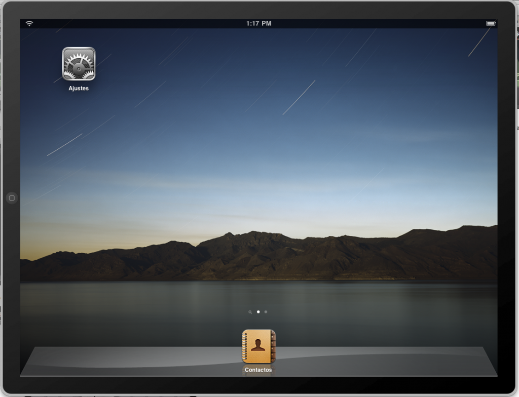 Jugando con el iPad Simulator: Curiosidades