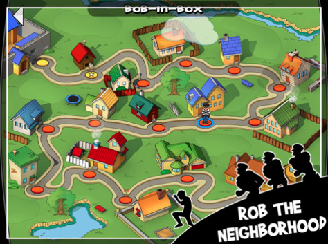Robbery Bob: juego al estilo SPY mouse, con un ladrón como protagonista